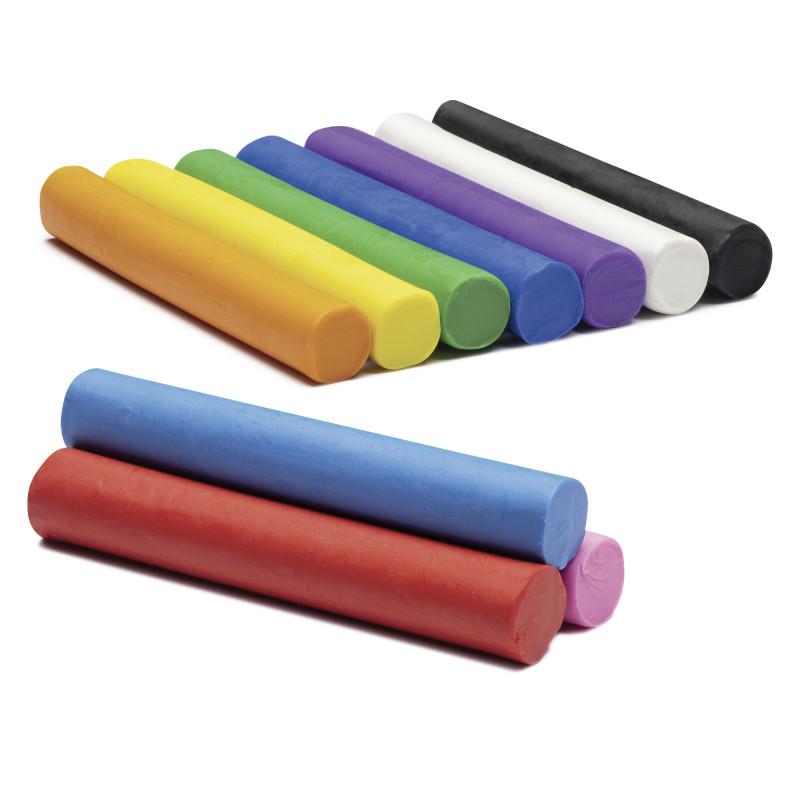 Plasticine Plasty 200 g - 10 Pcs MODELING CLAY CARIOCA