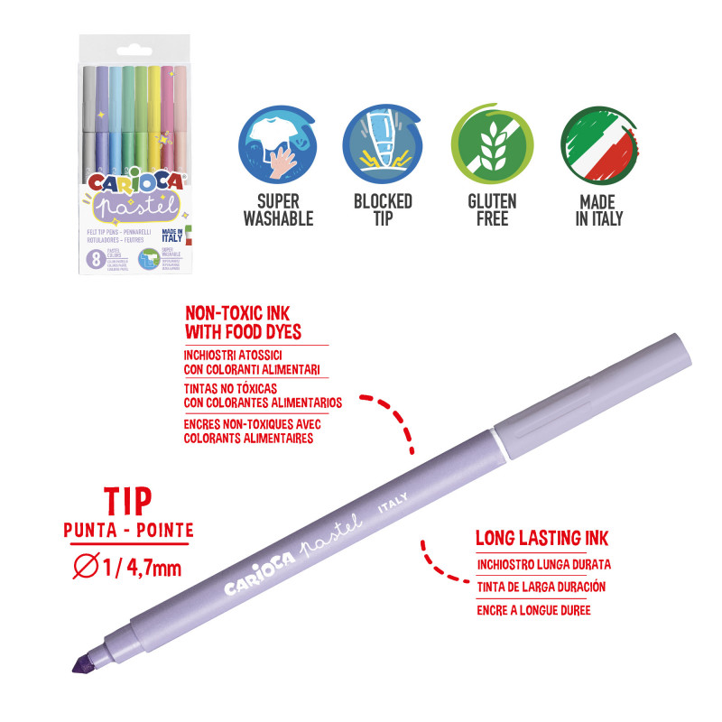 Set Pastel - 26 Pz SET CARIOCA