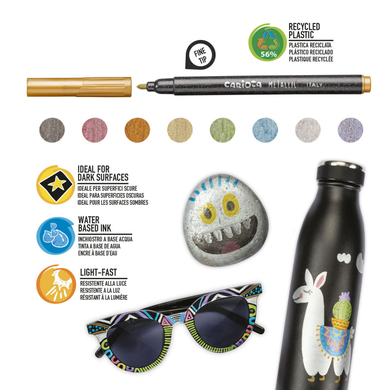 Set Metallic - 40 Pz SET CARIOCA