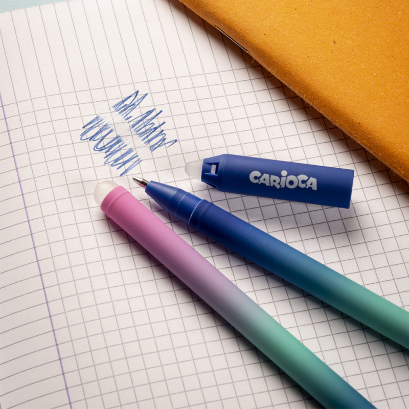 Blue Box 12 pcs Oops Easy PENS CARIOCA