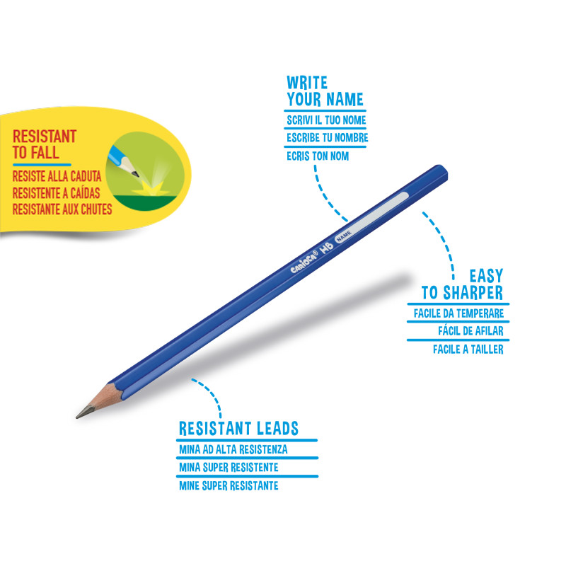 Graphite Pencils HB - 12 Pcs GRAPHITE PENCILS CARIOCA