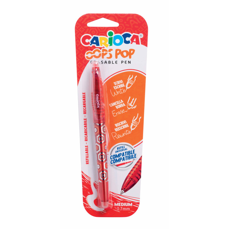 Stylo Effaçable Oops Pop Produit CARIOCA
