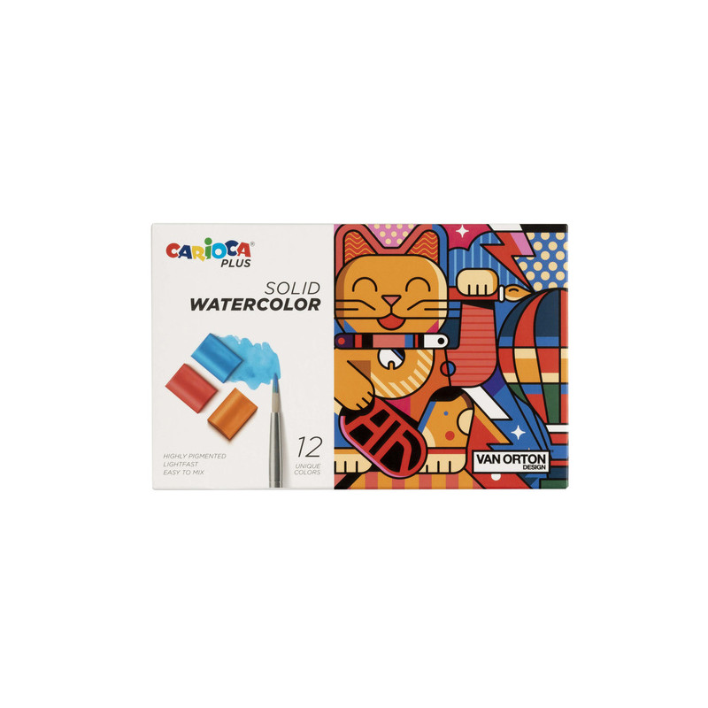 Set Watercolors CARIOCA Plus Carioca PLUS CARIOCA